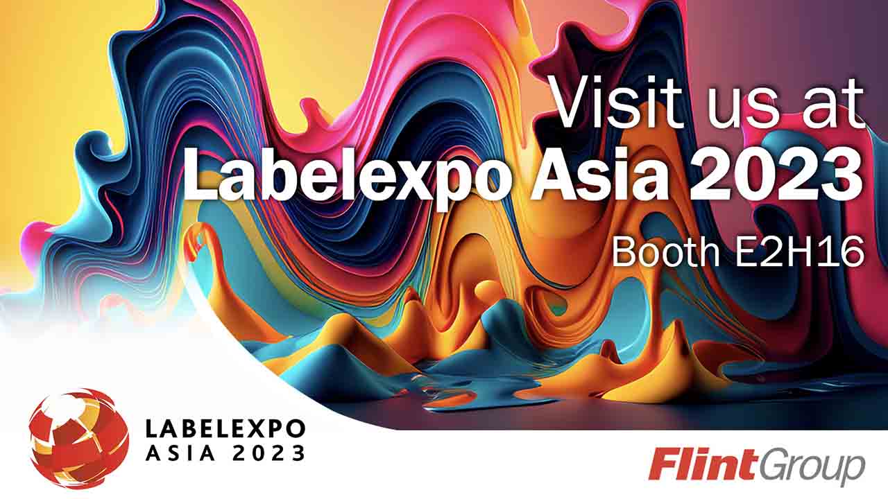 Flint Group showcases EkoCure Dual Cure technology at Labelexpo Asia | Labels & Labeling